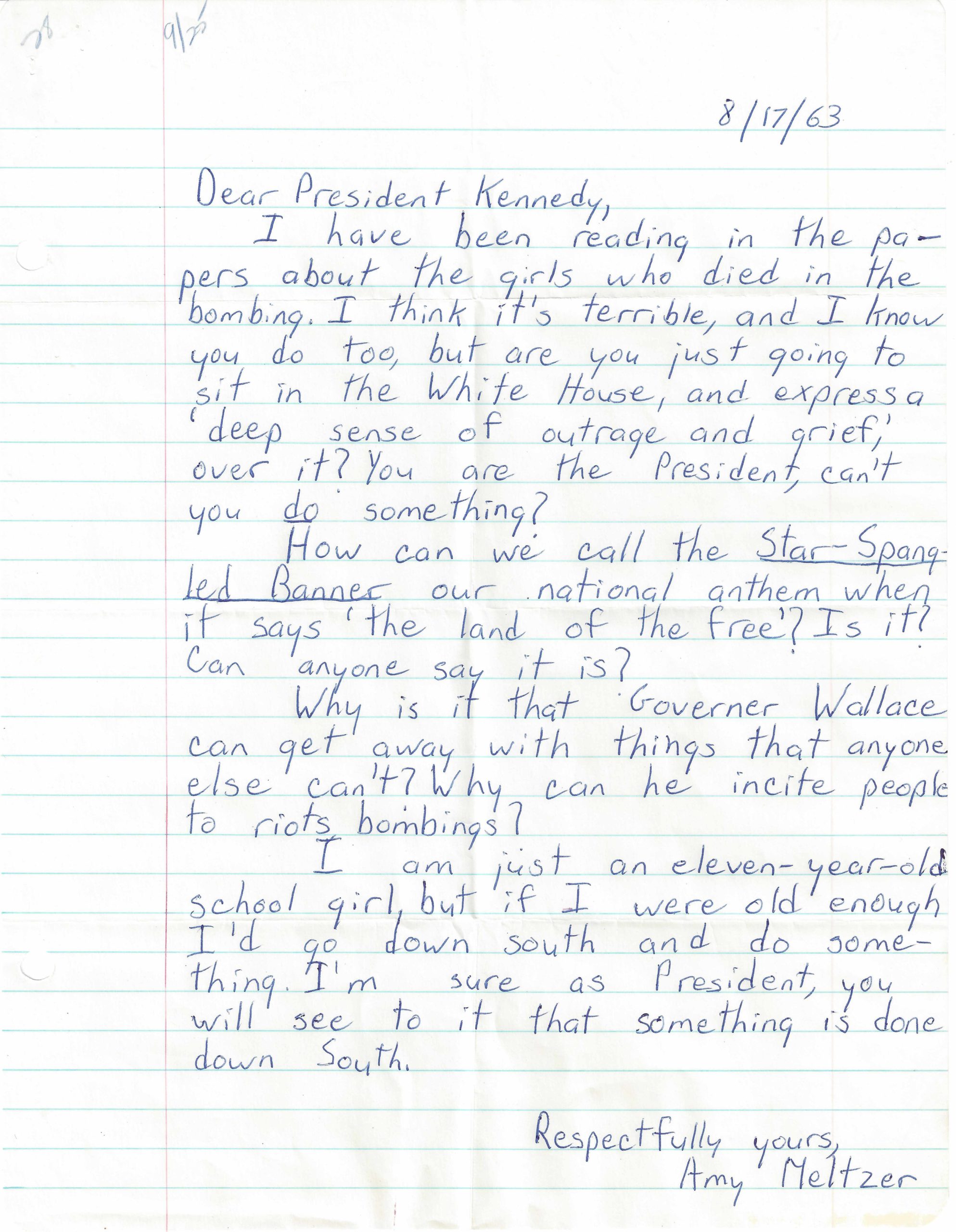 Archives Staff Picks: Children’s Letters to the President – The JFK ...