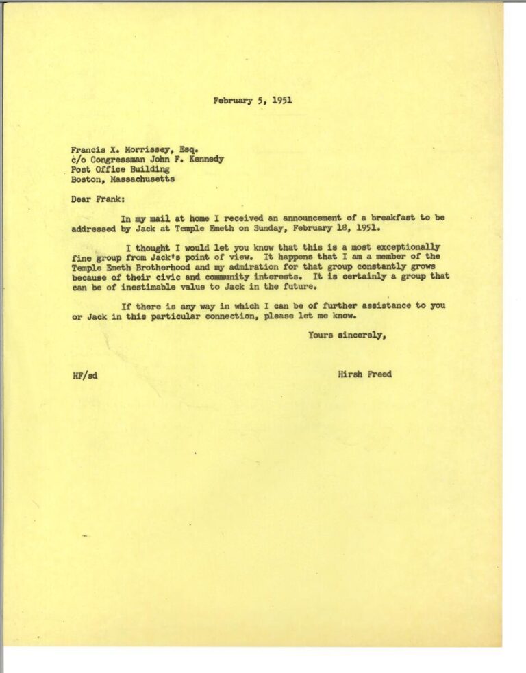 Six Newly-Digitized Collections from the JFK Library Archives – The JFK ...